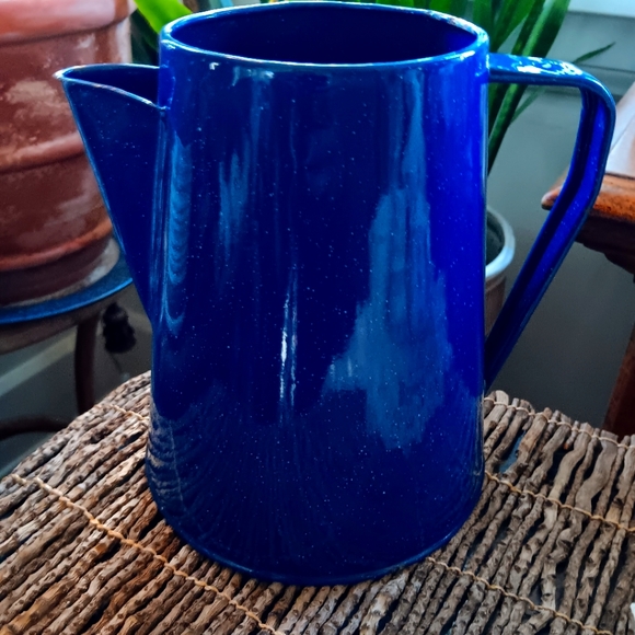 unbranded | Kitchen | Vintage Enamelware Pitcher Utensil Holder | Poshmark